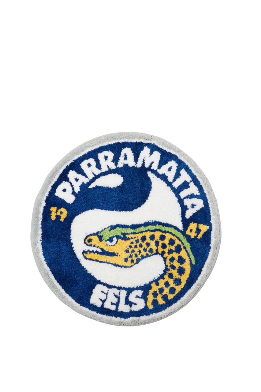 Official NRL Merchandise: Parramatta Eels NRL Team Logo Floor Rug