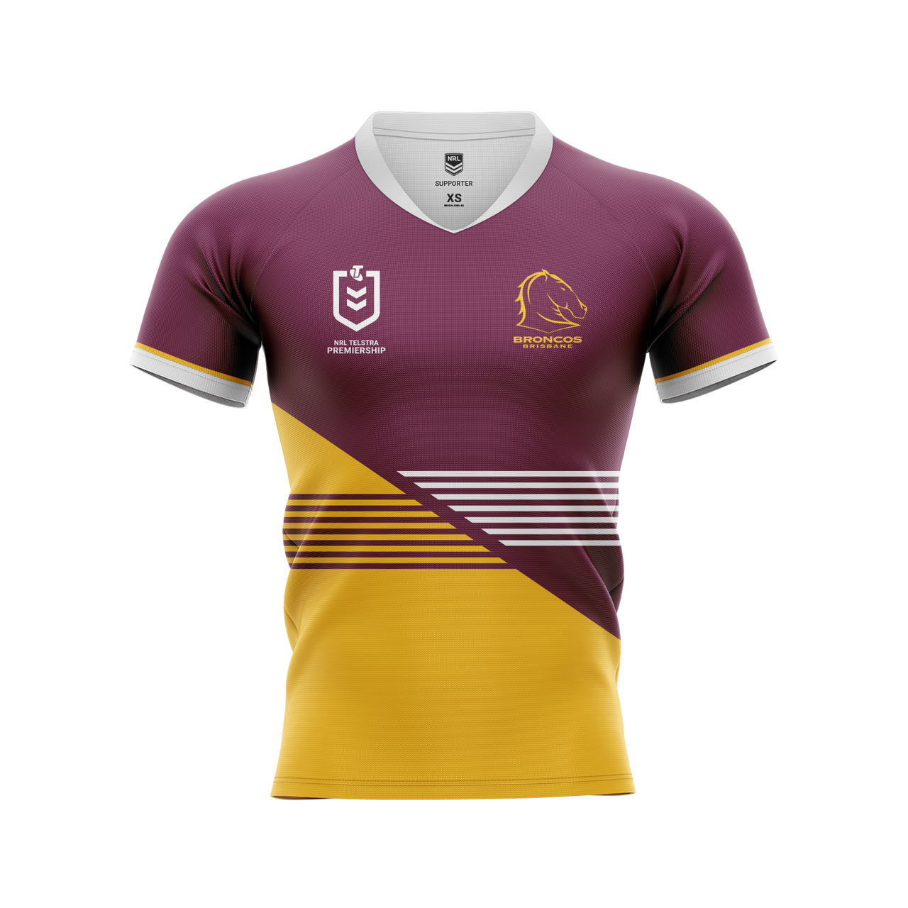 Official NRL Brisbane Broncos NRL Adult Jersey