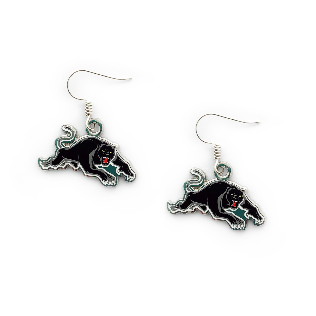 Penrith Panthers Logo Earrings | Team Colours