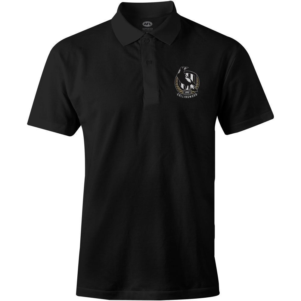 Official AFL Merchandise: Collingwood Magpies 2020 Kids Media Polo