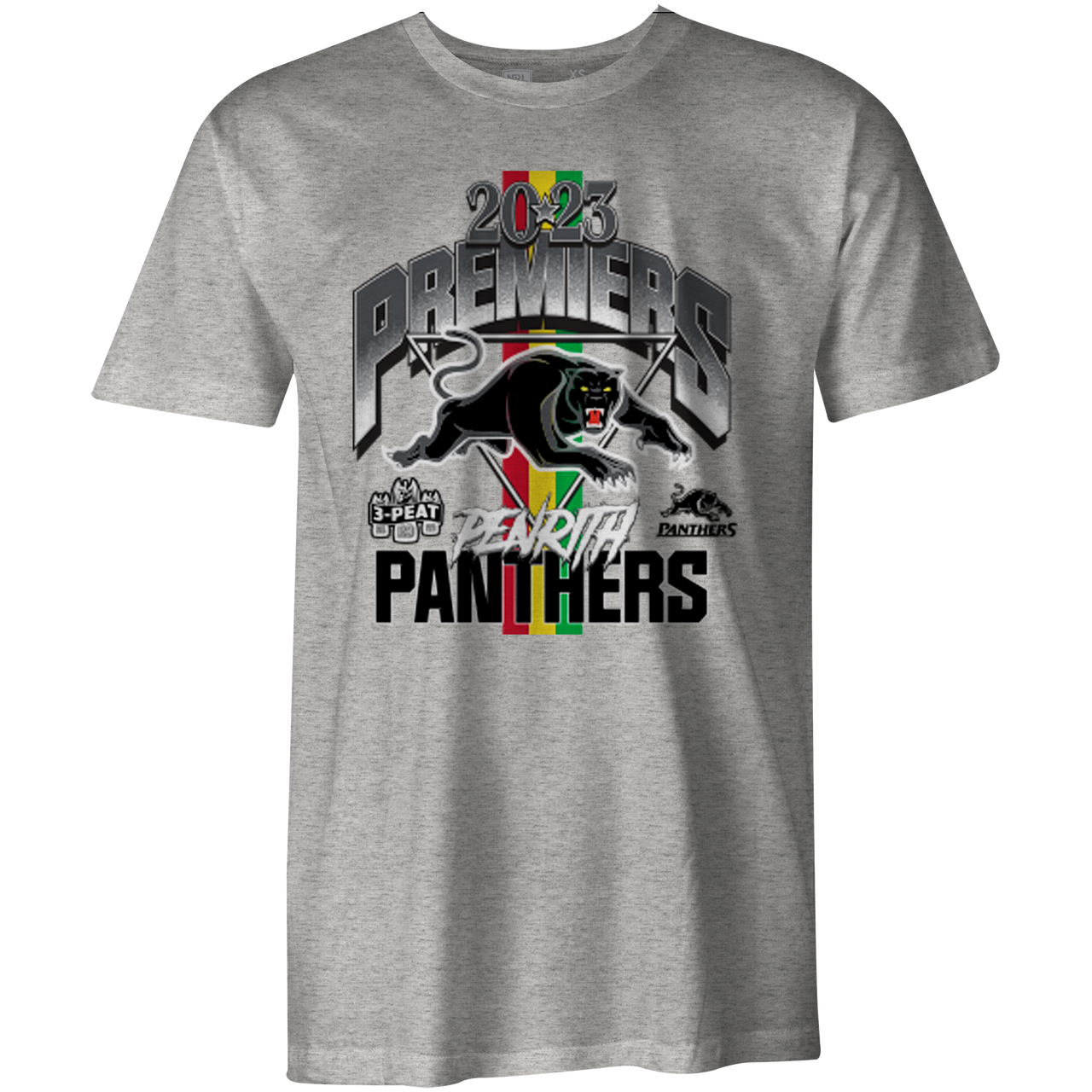 Official Penrith Panthers Youth Premiers Arch Tee | Shirt | Top
