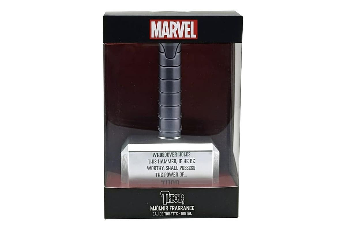 Marvel Thor Men's Eau de Toilette | Mjolnir Hammer Fragrance 100ml