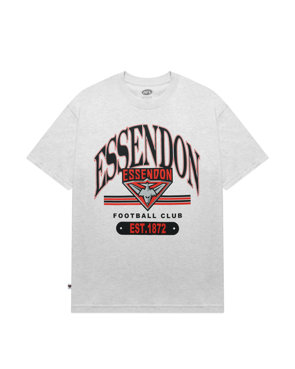 Essendon Bombers AFL Mens Vintage Arch Graphic Tee
