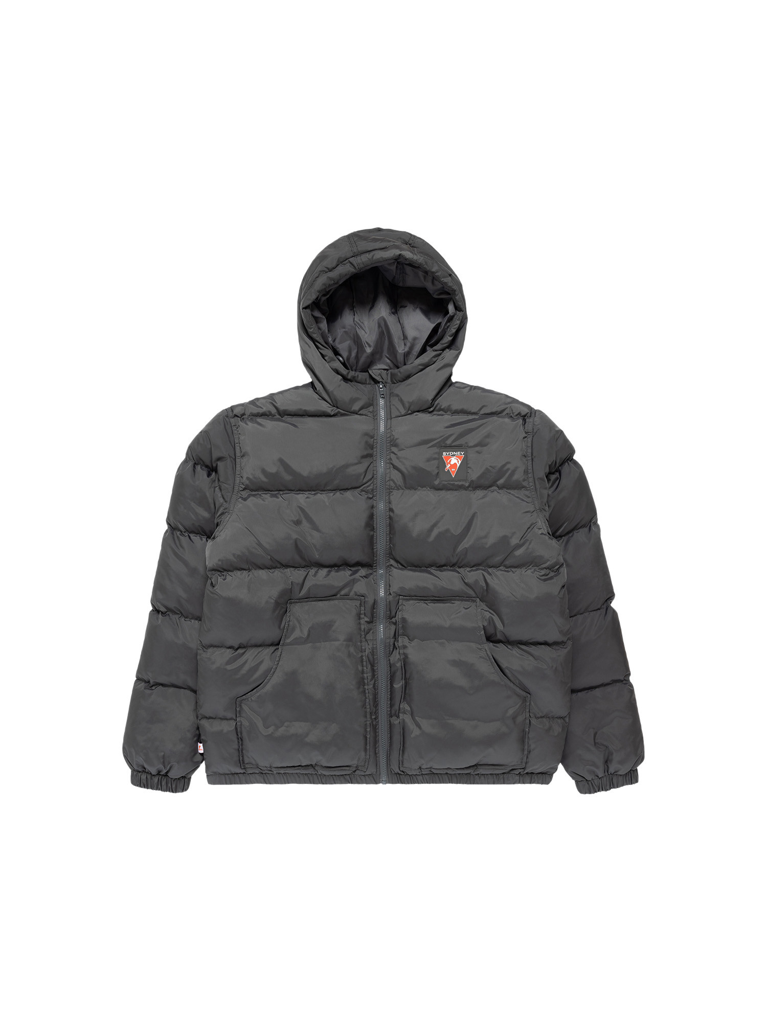 Official AFL Merchandise: Sydney Swans AFL Drew Hood Puff Jacket