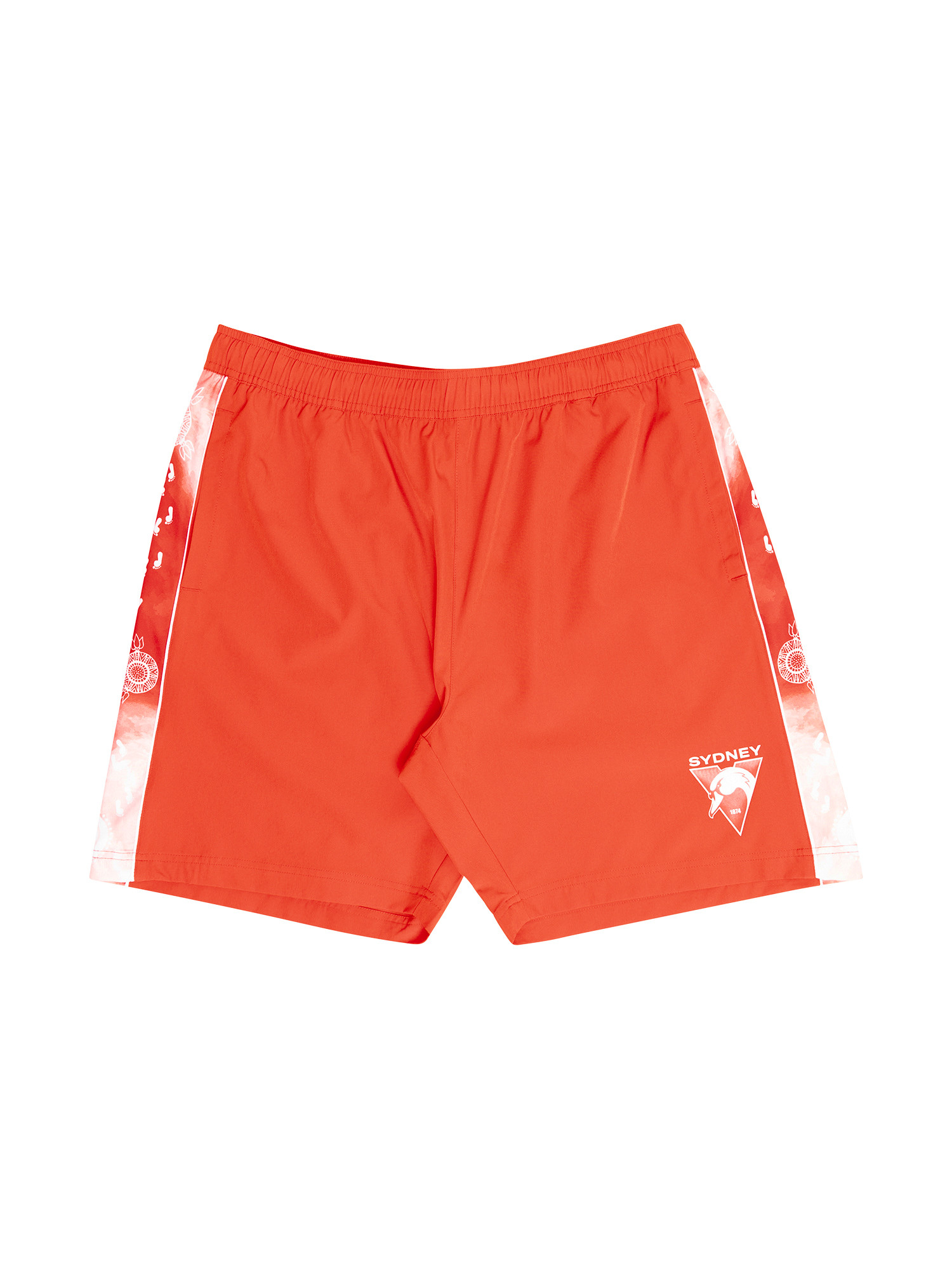 Official AFL Sydney Swans AFL Mens Indigenous Trainning Shorts