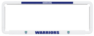Official New Zealand Warriors Number Plate Frame