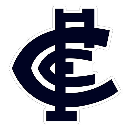Official AFL Licensed Merchandise: Carlton Blues Logo Sticker