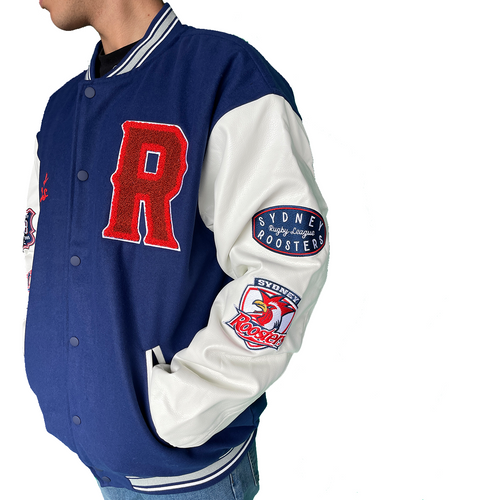 Official NRL Sydney Roosters NRL Adult Club Varsity Jacket