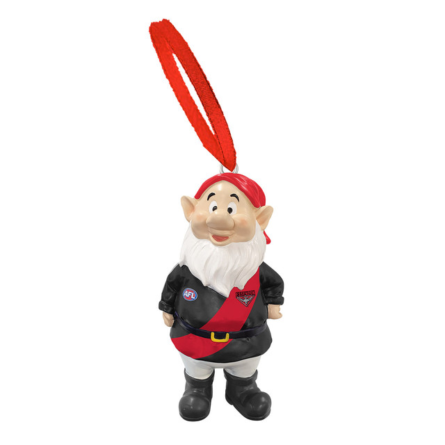 Essendon Bombers Gnome Christmas Tree Ornament