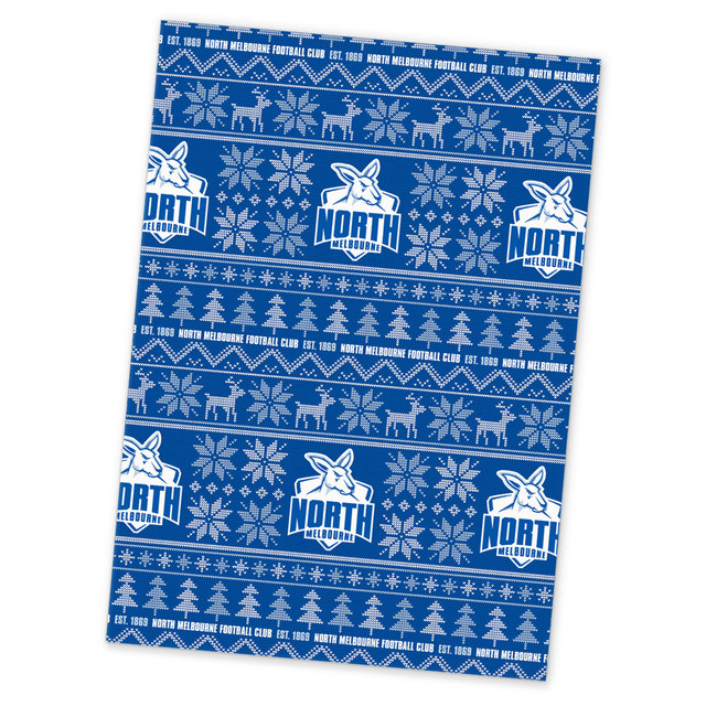 North Melbourne Kangaroos Christmas Wrapping Paper