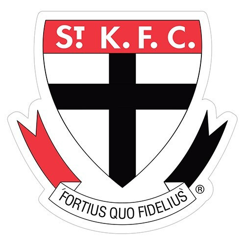 Official AFL Licensed Merchandise: St Kilda Saints Logo Sticker