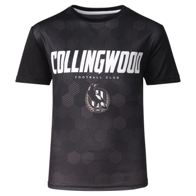 Official AFL Merchandise: Collingwood Magpies AFL Youth Sublimated Tee