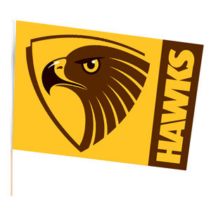 Official AFL Hawthorn Hawks Large Flag