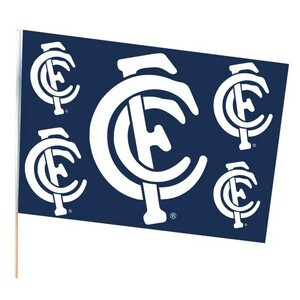 AFL Teams :: Carlton Blues :: Carlton Blues Large Team Flag