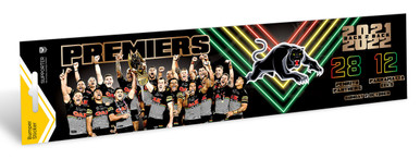 Official NRL Merchandise: Penrith Panthers 2022 NRL Premiers Bumper ...