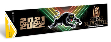 Official NRL Merchandise: Penrith Panthers 2022 NRL Premiers Bumper ...