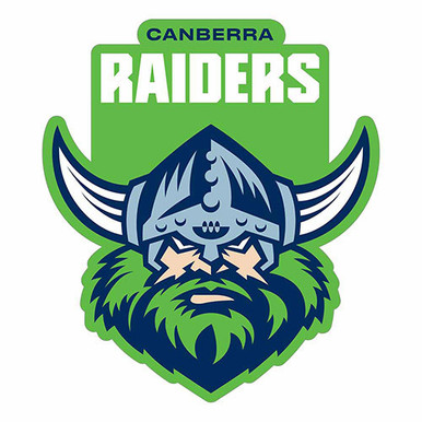 Official NRL Merchandise: Canberra Raiders Logo Sticker