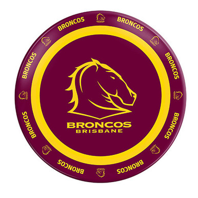 Official NRL Merchandise: Brisbane Broncos NRL Melamine Plate