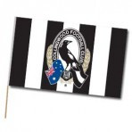 Official AFL Collingwood Magpies Small Flag