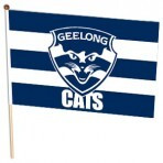 Official AFL Geelong Cats Small Flag