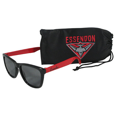 Official AFL Merchandise: Essendon Bombers Sunglasses And Case Set