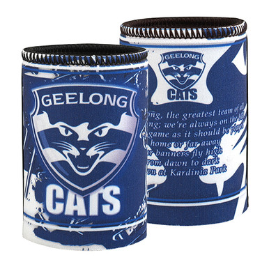 AFL Teams :: Geelong Cats :: Geelong Cats Can Cooler - Club Song
