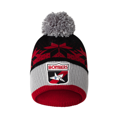 Official AFL: Essendon Bombers Adults Winter Beanie