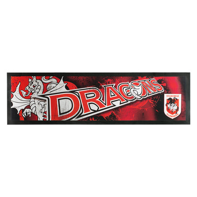 Official NRL Shop Dragons Logo Bar Runner