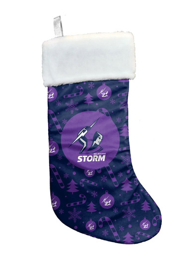 Official NRL Merchandise: Melbourne Storm Official NRL Christmas Stocking