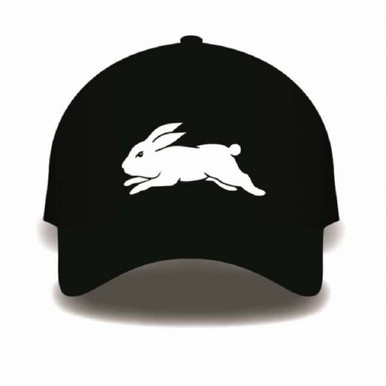 Official NRL Merchandise: South Sydney Rabbitohs NRL Media Cap Black