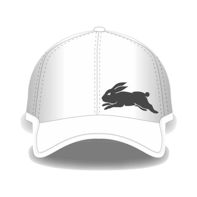 Official NRL Merchandise: South Sydney Rabbitohs NRL 23 Trainning Cap White
