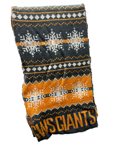Official AFL Merchandise: Greater Western Sydney Snowflake Scarf ...