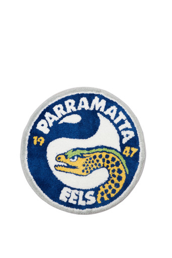 Official NRL Merchandise: Parramatta Eels NRL Team Logo Floor Rug