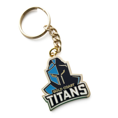 Gold Coast Titans Logo Keyring | Team Logos