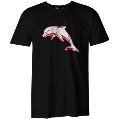 Official NRL Dolphins NRL Mens Logo Tee