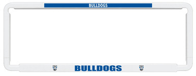 Official Canterbury-Bankstown Bulldogs Number Plate Frame