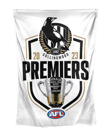 Collingwood Magpies 2023 Wall Flag