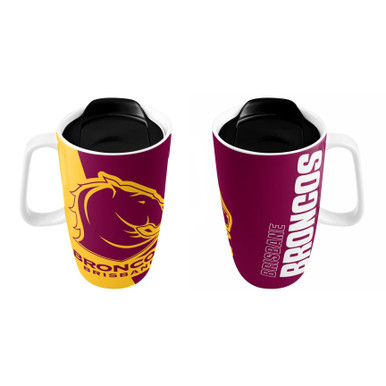 Brisbane Broncos Travel Mug with Handle