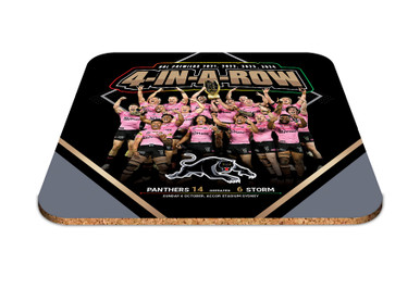 Penrith Panthers 2024 Premiers Coaster 4 Pack - Second Release