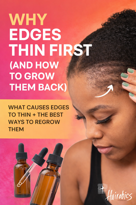 Why Edges Thin First (And How to Grow Them Back) - Hairobics All Natural