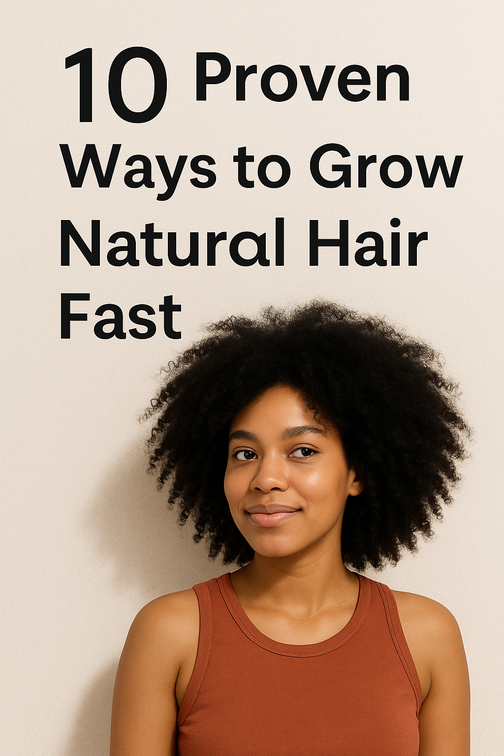 10 Proven Ways to Grow Natural Hair Fast - Hairobics All Natural
