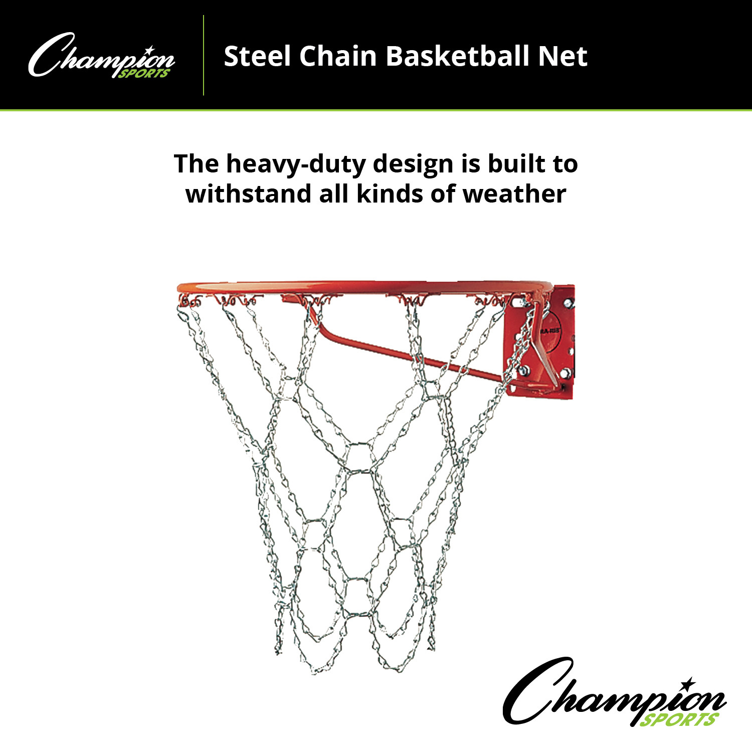 STEEL CHAIN BASKETBALL NET