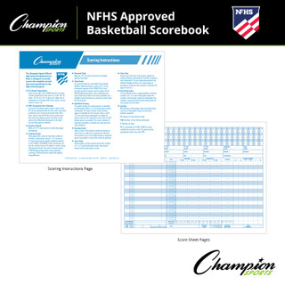NFHS APPROVED BASKETBALL SCORE BOOK - Champion Sports