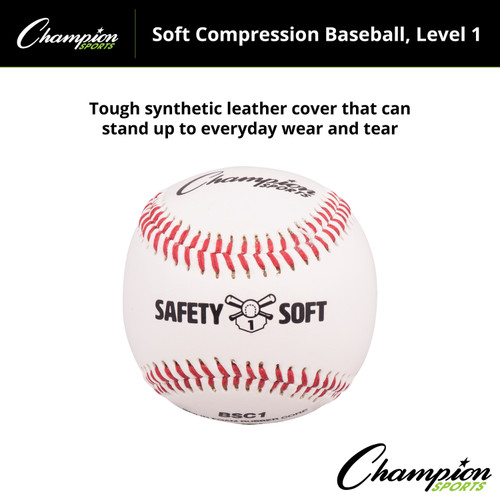 SOFT COMPRESSION BASEBALLS - Champion Sports