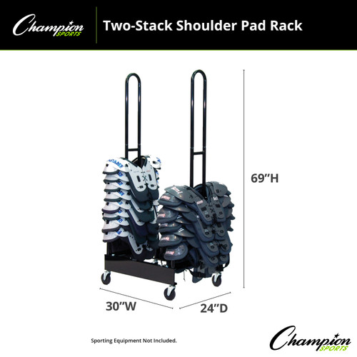 SHOULDER PAD RACK - Champion Sports