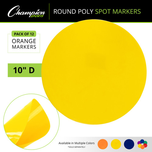 POLY SPOT MARKERS - Champion Sports