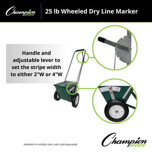 WHEELED DRY LINE MARKER - Champion Sports