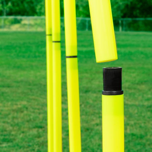 OUTDOOR AGILITY POLE SET - Champion Sports