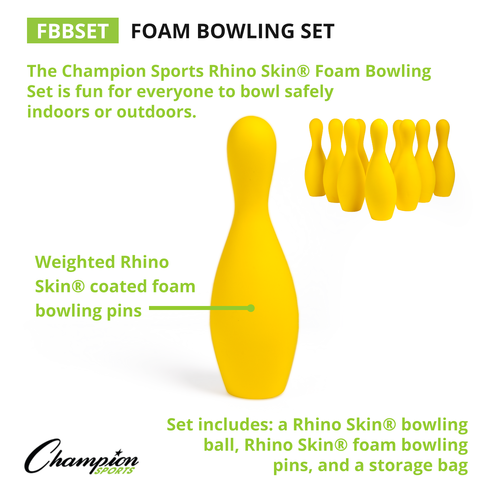 FOAM BOWLING SET - Champion Sports