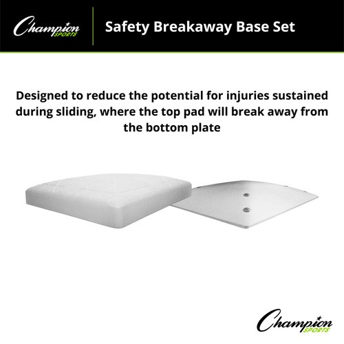 SAFETY BREAKAWAY BASE SET - Champion Sports